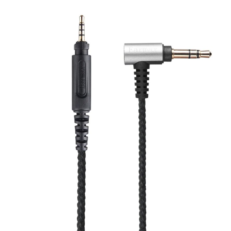 Нейлоновый аудио кабель 4/5/футов для наушников Shure SRH840 SRH940 SRH440 SRH750DJ
