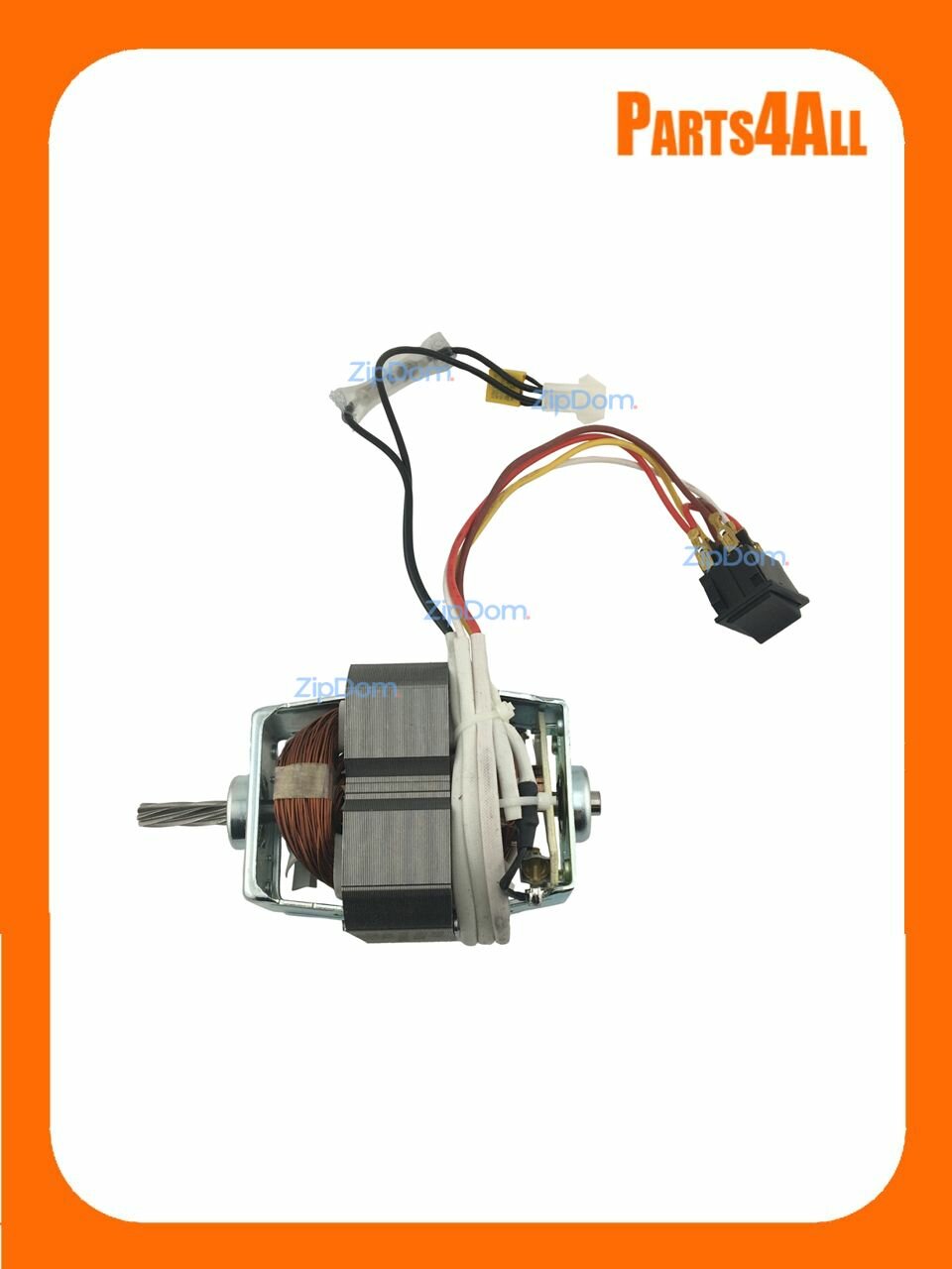 Двигатель в сборе с кнопкой для мясорубки Moulinex SS-1530000497 JC9830-2400W HV8