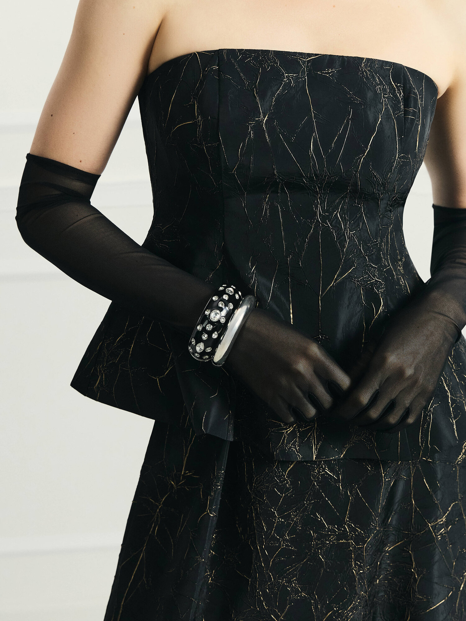 Набор браслетов, эмаль, стекло