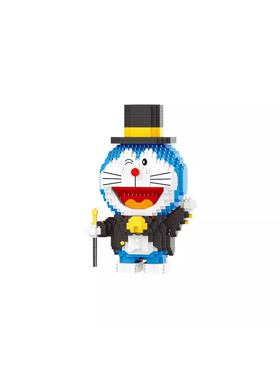 Конструктор Balody "Doraemon - Котик Фокусник"-BA16132, 1215 деталей, ABS-пластик