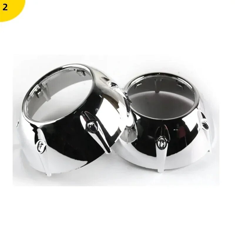 Зеркальные линзы SANVI 110W F50, 3,0 Bi, зеркальные линзы с зеркальными глазами, кожухи для фар Hella G5 3R, проектор LHD RHD, зеркальная модификация автомобиля With shell 2