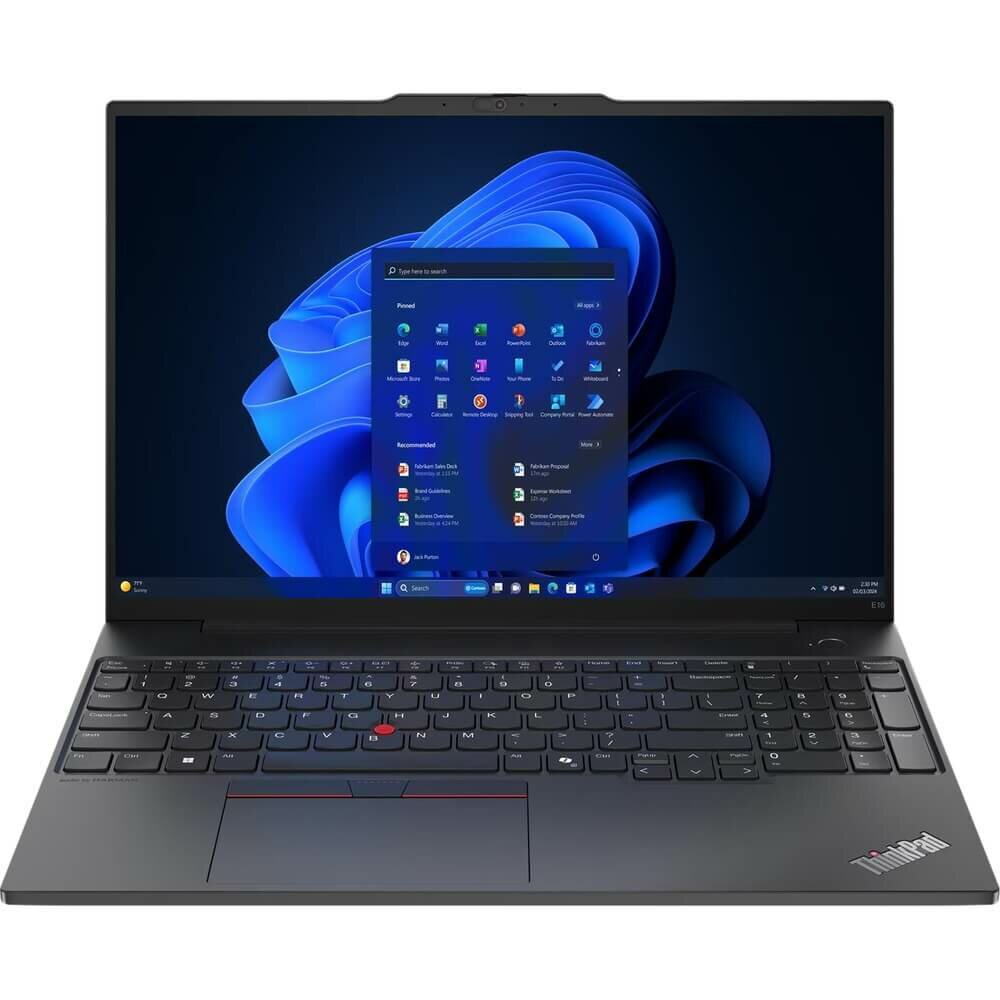 Lenovo ThinkPad E16 Gen 2 AMD Ryzen 7 7735HS 3200MHz/16"/1920x1200/16GB/512GB SSD/AMD Radeon 680M/Wi-Fi/Bluetooth/Без ОС (21M5S09E00) Black