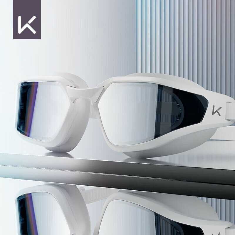 Keep Swimming Goggles for Men, High-Definition Waterproof Anti-Fog Swim Glasses, Women's Professional Training Myopia Swimming Glasses 064 400 Degree