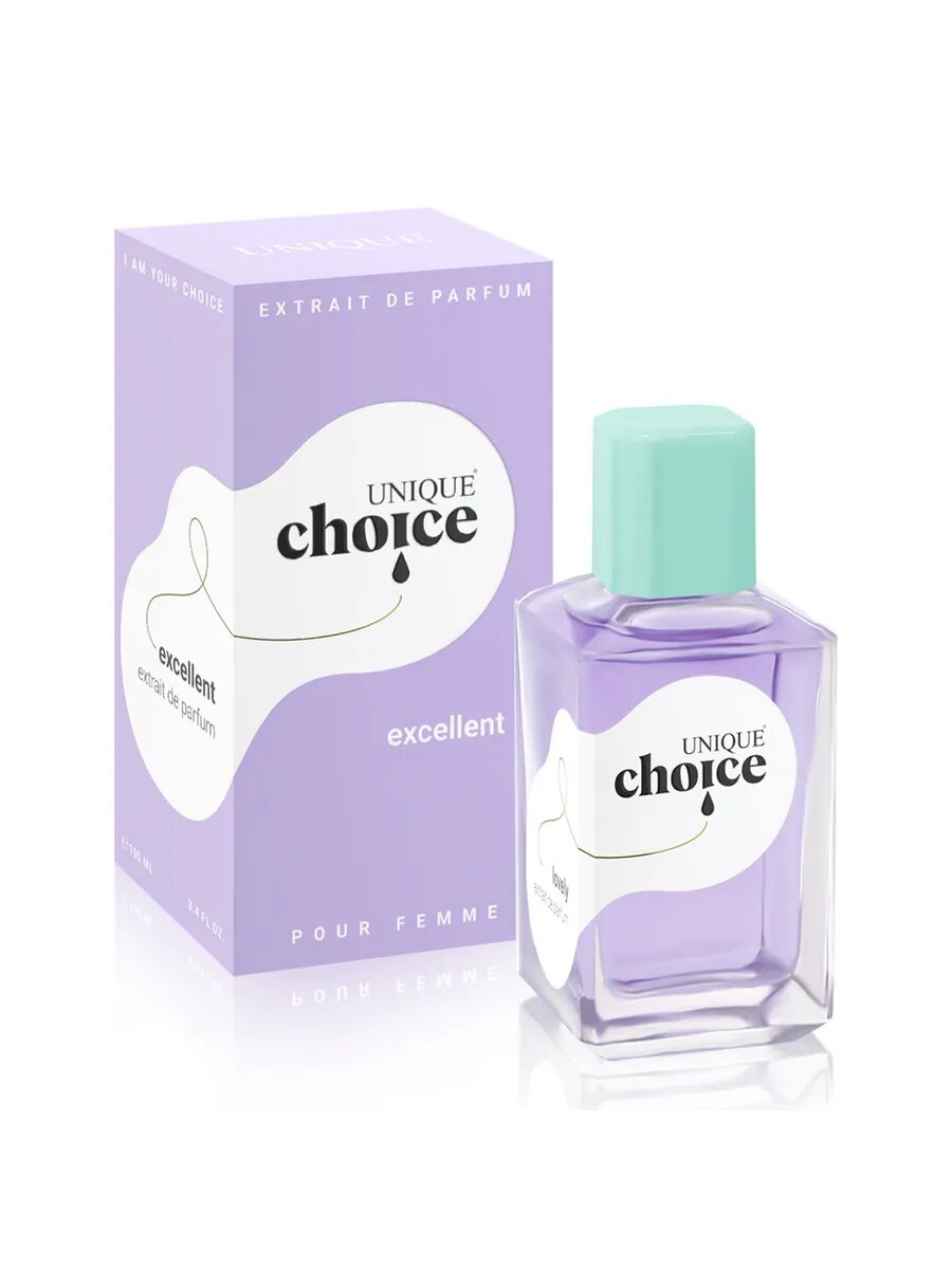Парфюмерная вода Поли Парфюм Unique Choice EXELLENT 100ml (аромат Vers Cristal Bright) для женщин