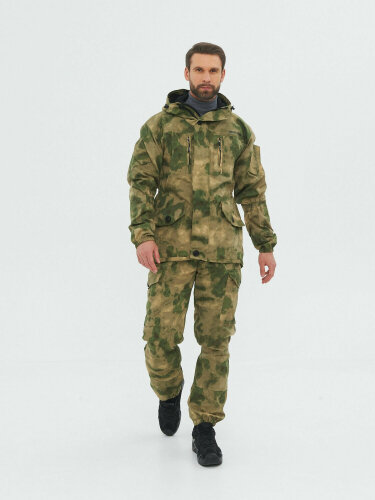 Костюм демисезонный Huntsman Горка-5 ткань Смесовая Рип-Стоп цвет Малахит размер 60-62/182-188