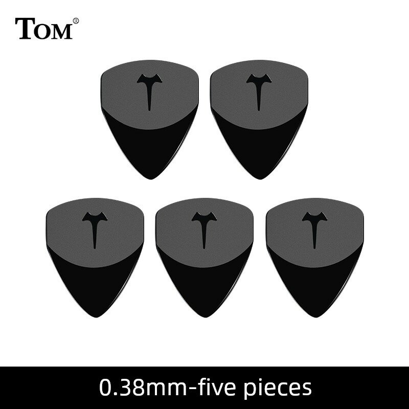 Гитарные медиаторы TOM, медиаторы для укулеле, медиаторы для электрогитары, для быстрой игры, противоскользящие,
