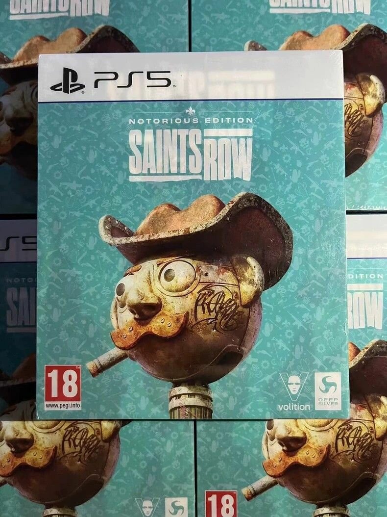 Saints Row (PS5, Японская версия) SteelBoo，Совершенно новый полный комплект