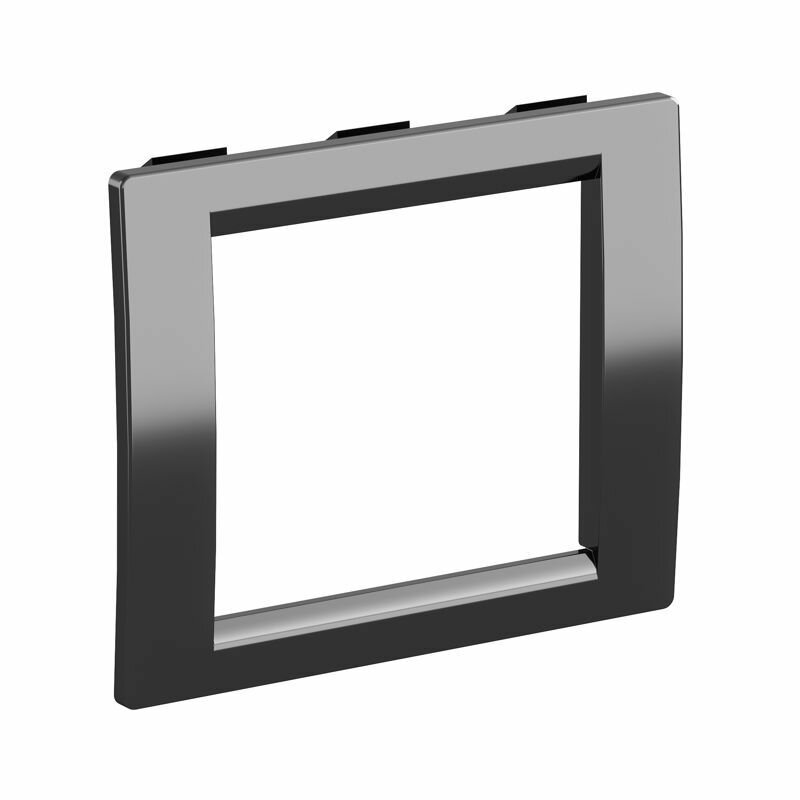 Рамка универсальная под Brava/VIVA/45х45 2мод. черн. DKC F00011B