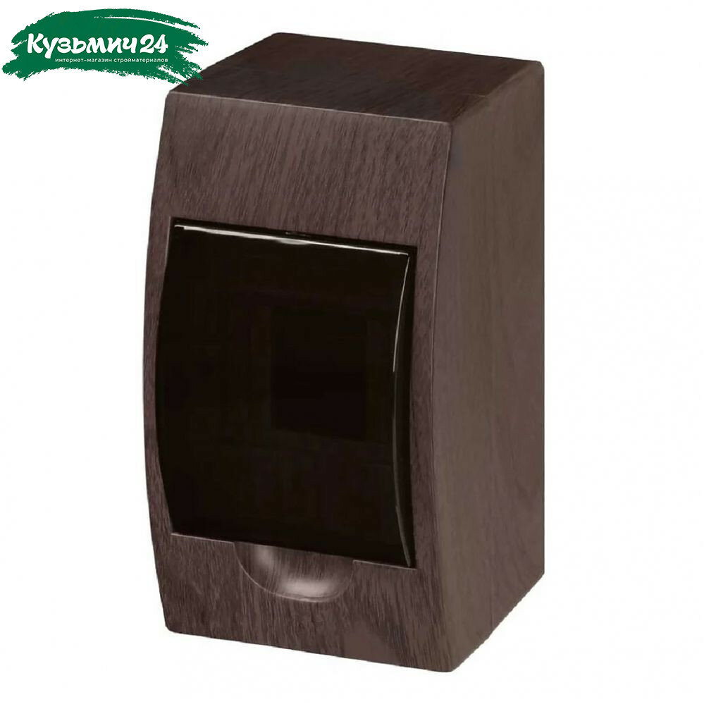 Бокс TDM Electric Эко SQ0901-0019 ЩРН-П-4 модуля, навесной, пластик, IP41, бук