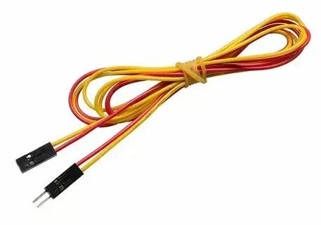 Провод Dupont - Dupont 2 pin (папа-мама) - 70 см