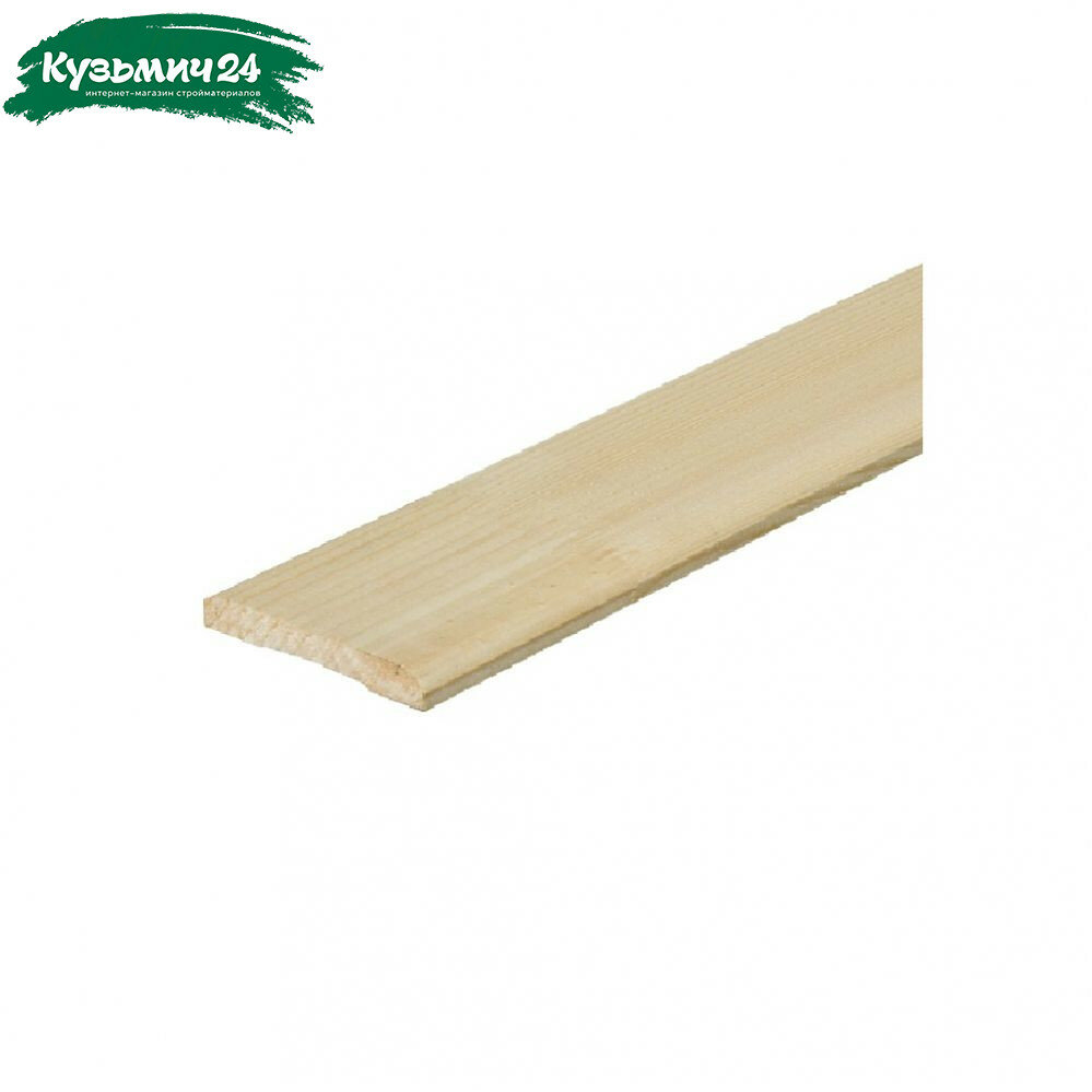 Наличник гладкий, Хвойные породы, 20х60х2200 мм, деревянный, для двери, 1 шт.