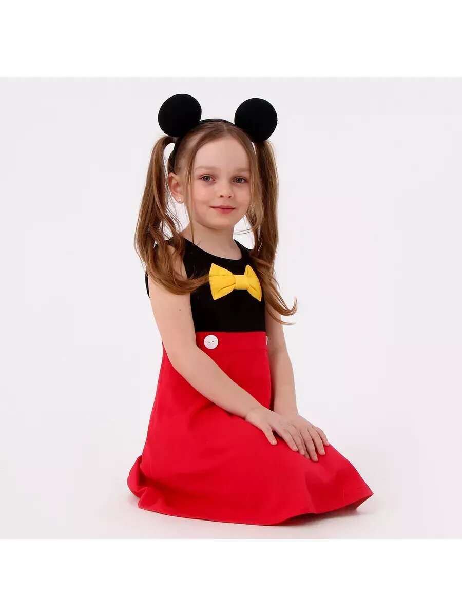 Карнавальный набор для девочки "мышка", 98–104 см
