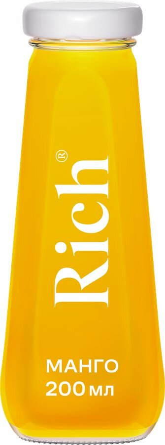 Нектар RICH Манго ст/б (Россия) 0.2L
