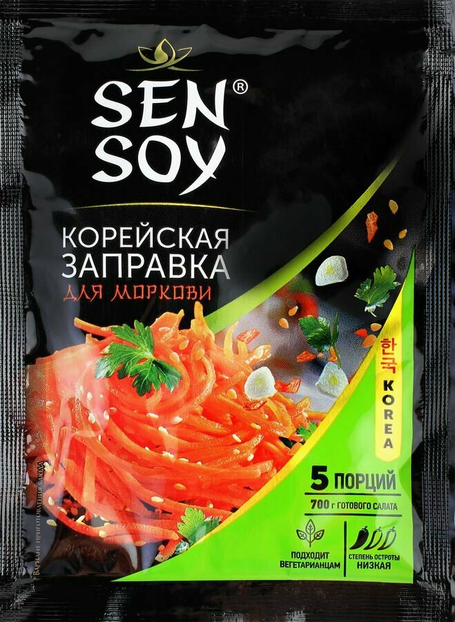 Заправка для моркови SEN SOY Premium Корейская, 80г