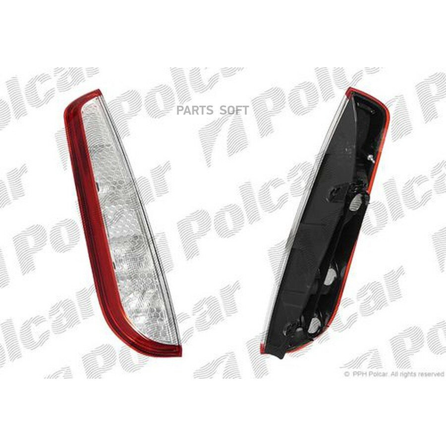 Фонарь задний (L) FOCUS II (DA_), 01.08-12.10 комби от официального дистрибьютора, POLCAR, артикул 3205871T