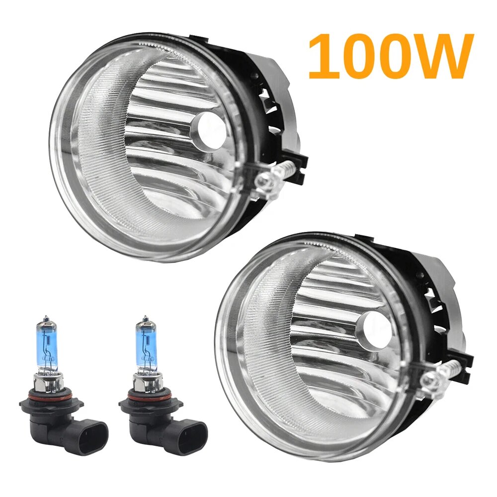 2X9005 H10 автомобильный передний бампер, галогенная противотуманная фара в сборе для Chrysler Town & Country 2005 2006 2007 2008 100W