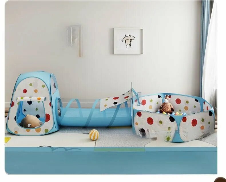 Палатка-туннель "три в одном"