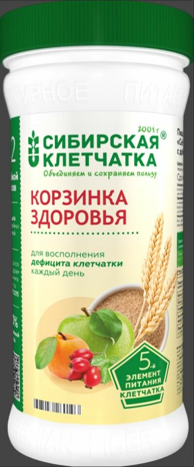 Клетчатка Корзинка здоровья