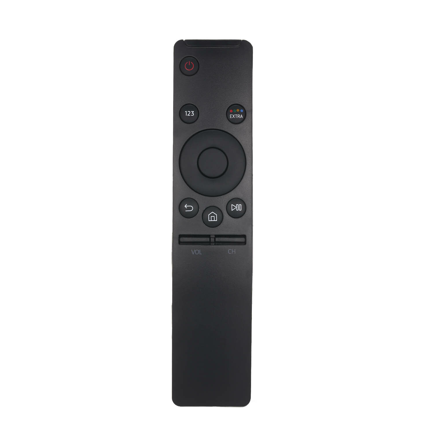 Универсальный IR беспроводной пульт ДУ для 4K, совместимый с BN59-01259E TM1640 BN59-01259B BN59-01259D BN59-01260A BN59-01265A BN59-01266A BN59-01241A, черный, пластик, 2*AAA батарейки (не в комплект), размер 16*3.5*1.6см