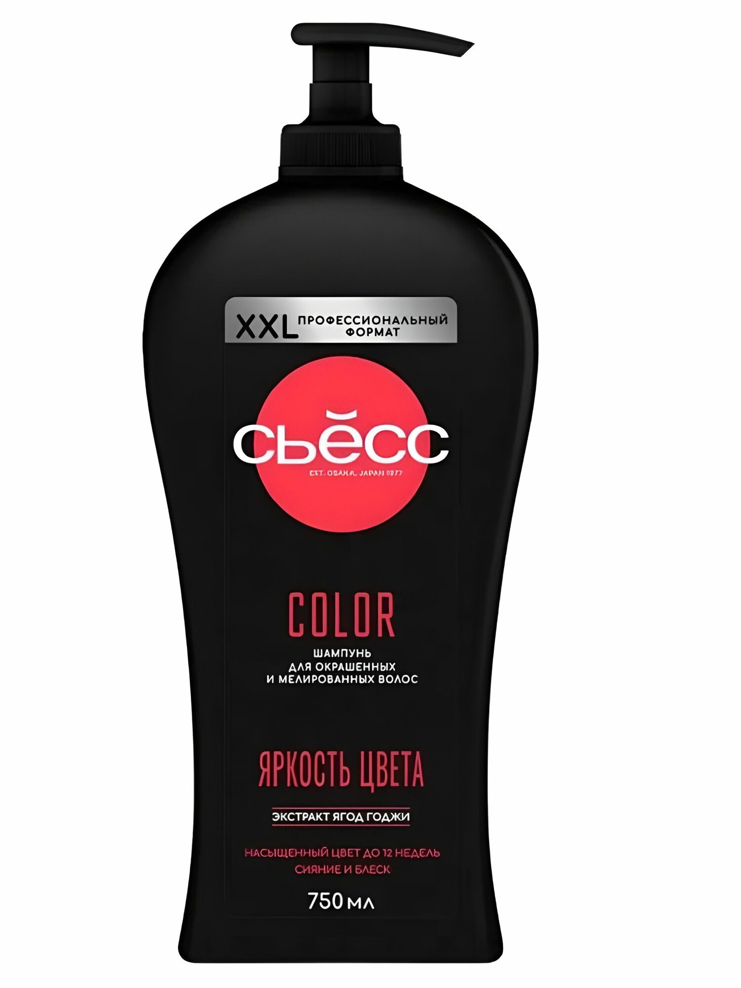 Шампунь сьесс Color для окрашенных и мелированных волос, легкое расчесывание, 750 мл