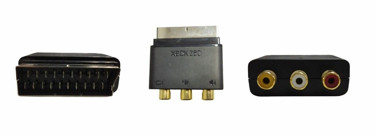 Переходник соединительный SCART-3RCA. Товар уцененный