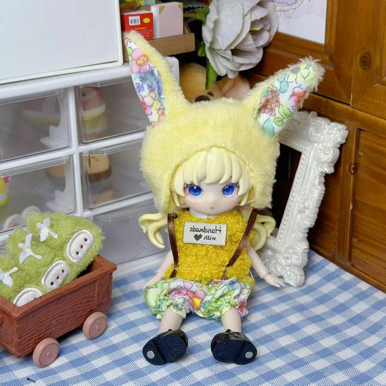 Одежда для куколь BJD по сериалу Чжэнь Гуань Чжун юбка Тысяча побегов для 8/12 размера (16-17 см