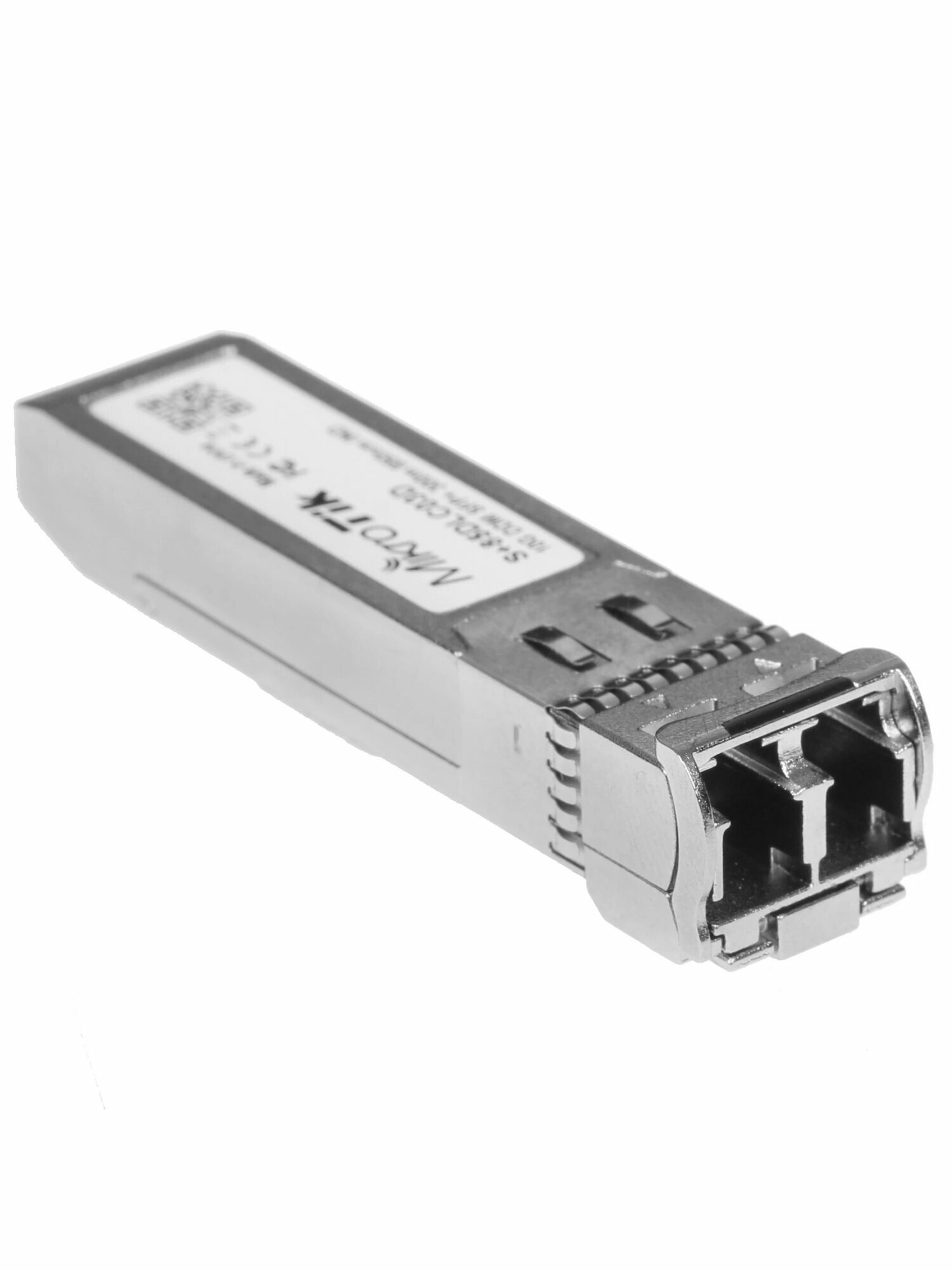 Модуль SFP+ Mikrotik S+85DLC03D MM, 0,3 km, с двойным разъемом LC, работающий в волновом спектре 850nm
