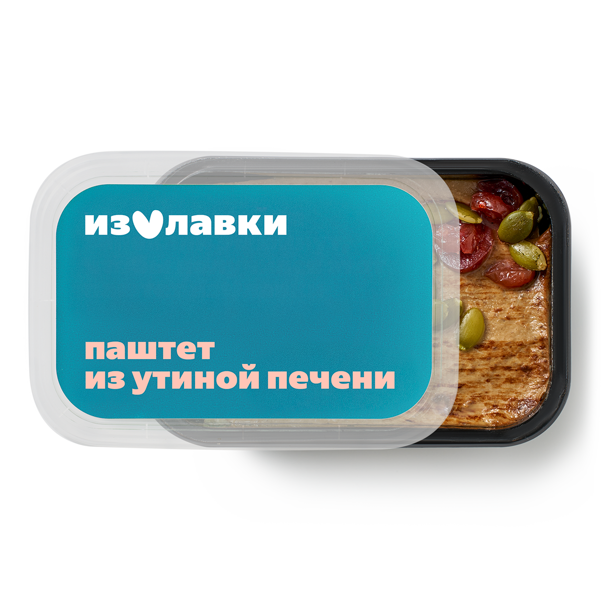 Паштет "Из Лавки", запечённый, с утиной печенью, говядиной и свининой, 160г