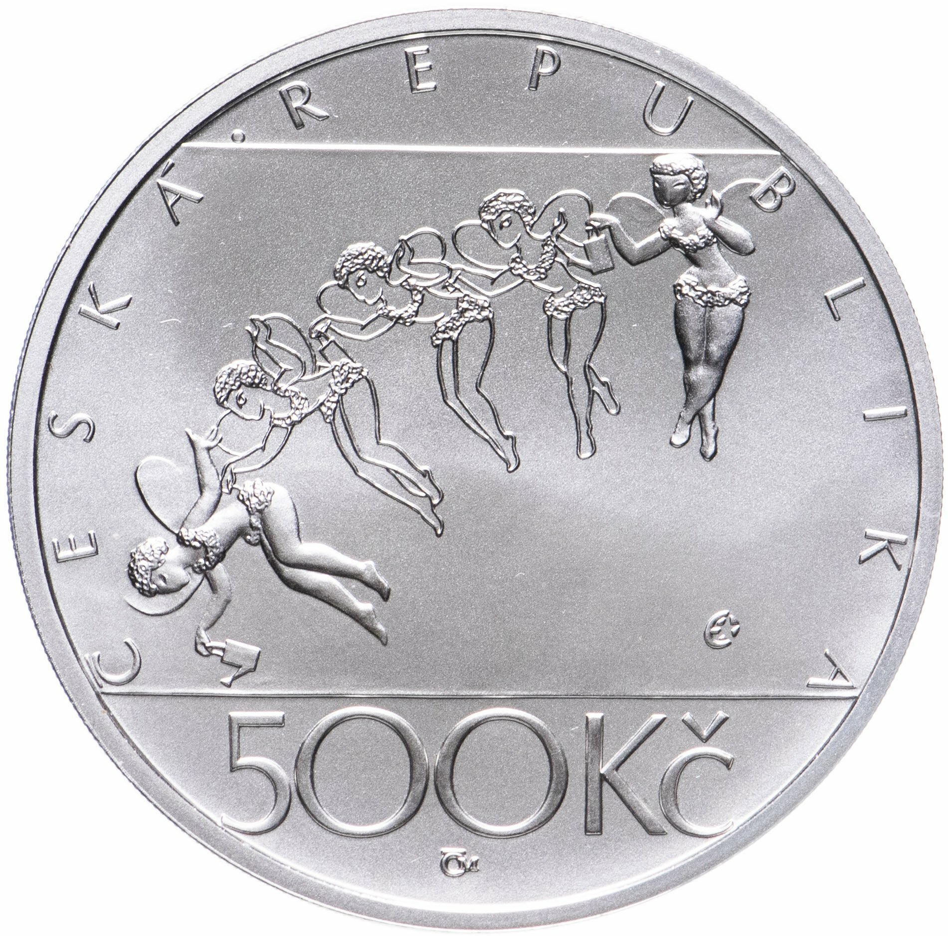 Чехия 500 крон 2012 "100 лет со дня рождения Иржи Трнка" с сертификатом, Серебро 925, в сохранности UNC