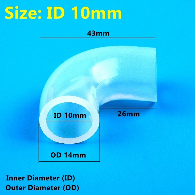 Силиконовые гибкие соединители для шланга SHSMFC ID 10mm - ID 10mm, 1 piece