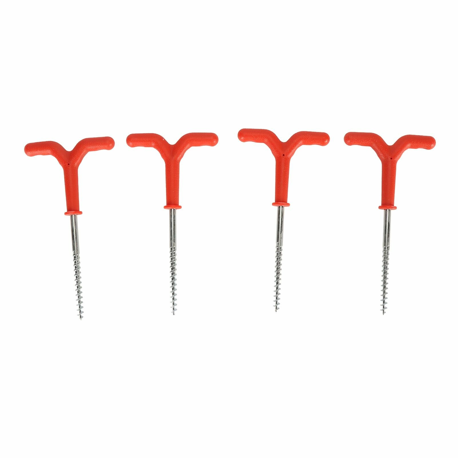 Ледовые якоря и коловорот для зимней палатки