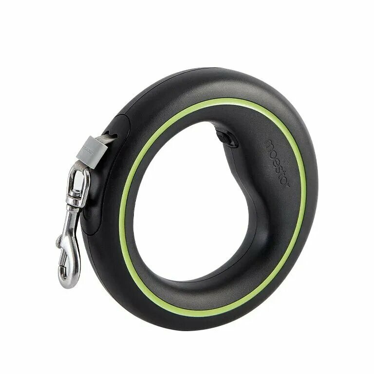 Поводок рулетка для собак Xiaomi Moestar UFO Retractable Leash 2 Air (Черно-зеленый)