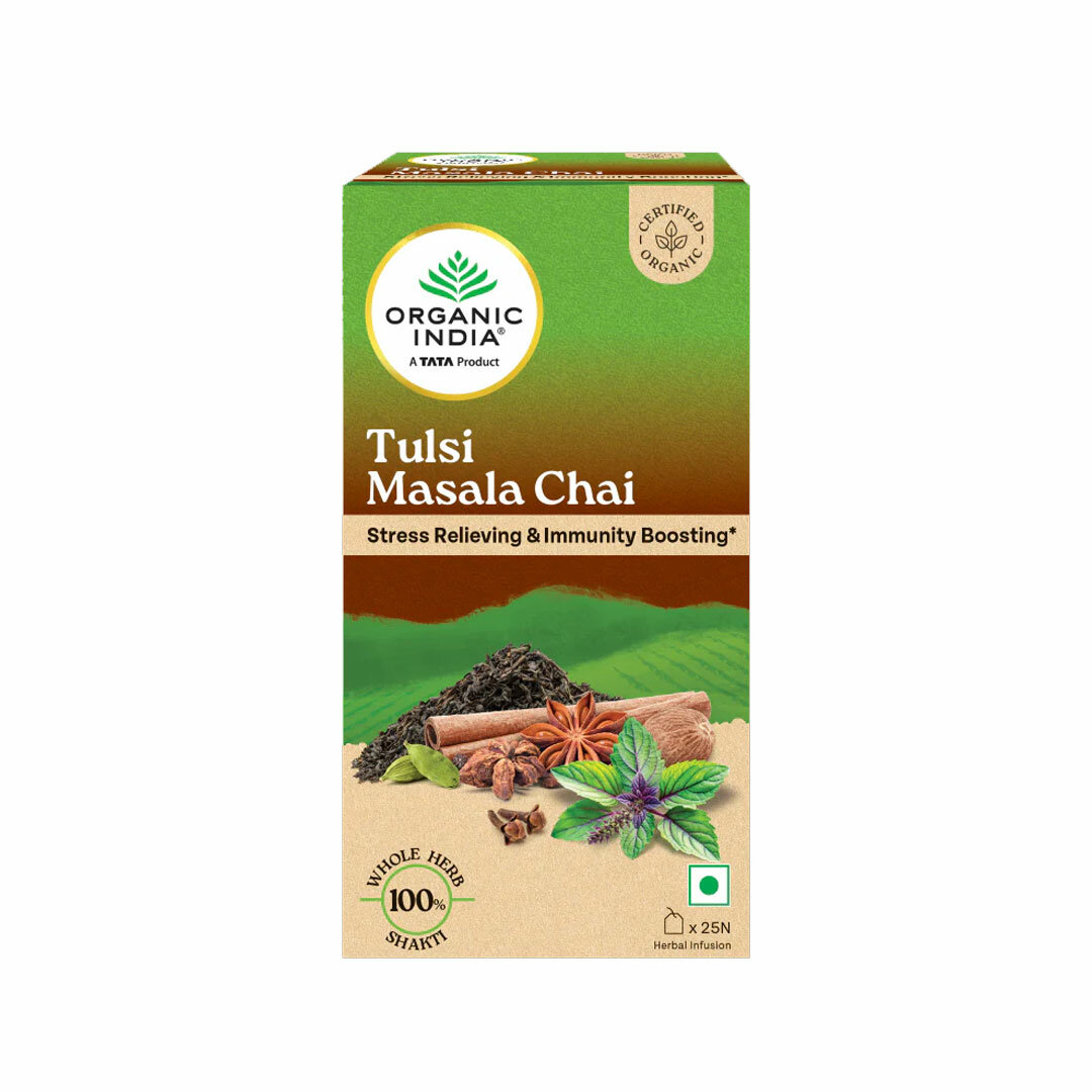 Чай Тулси Масала Органик Индия / Tea Tulsi Masala Chai Organic India 25 пак