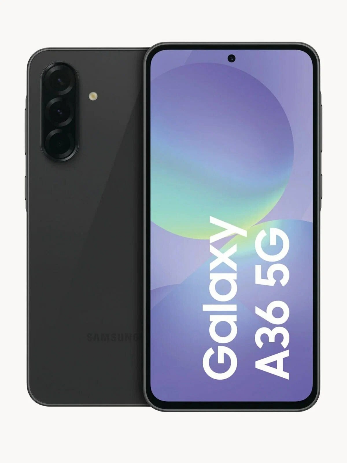 Samsung Galaxy A36 5G 12/256Gb черный, 6.7" Super AMOLED 120 Гц, 50 Мп камера, NFC, Android 15, защита IP67