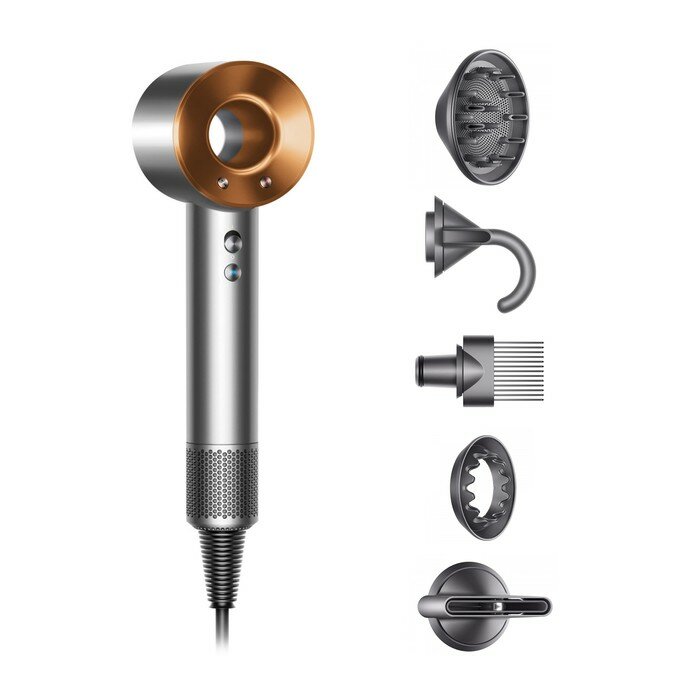 Фен Dyson Supersonic HD07 никель / медь оригинал
