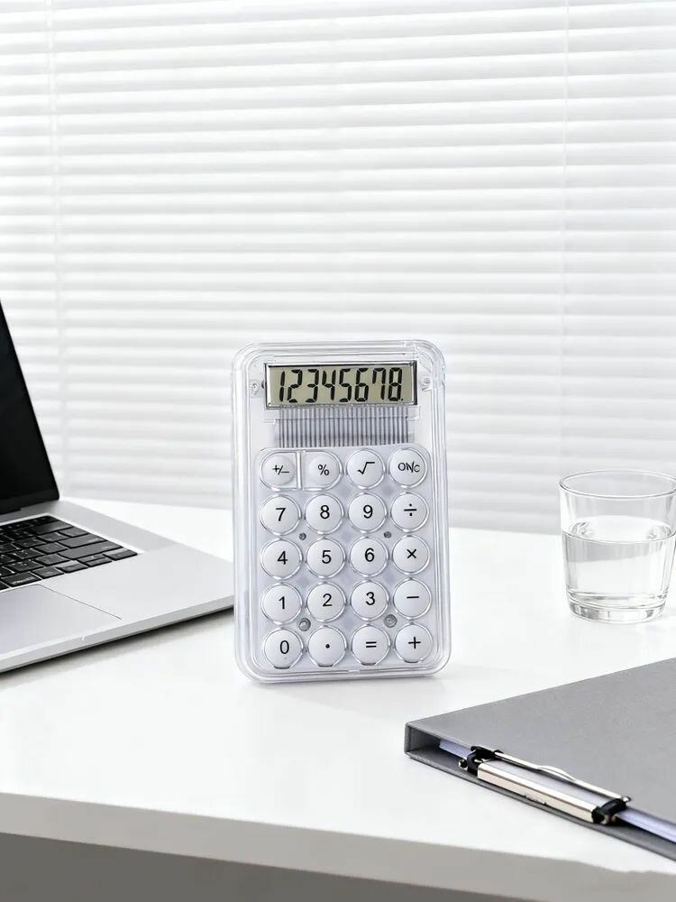 Карманный калькулятор Citizen SDC-888S, ультратонкий и легкий, идеален для школы, офиса и магазина, 8-разрядный дисплей