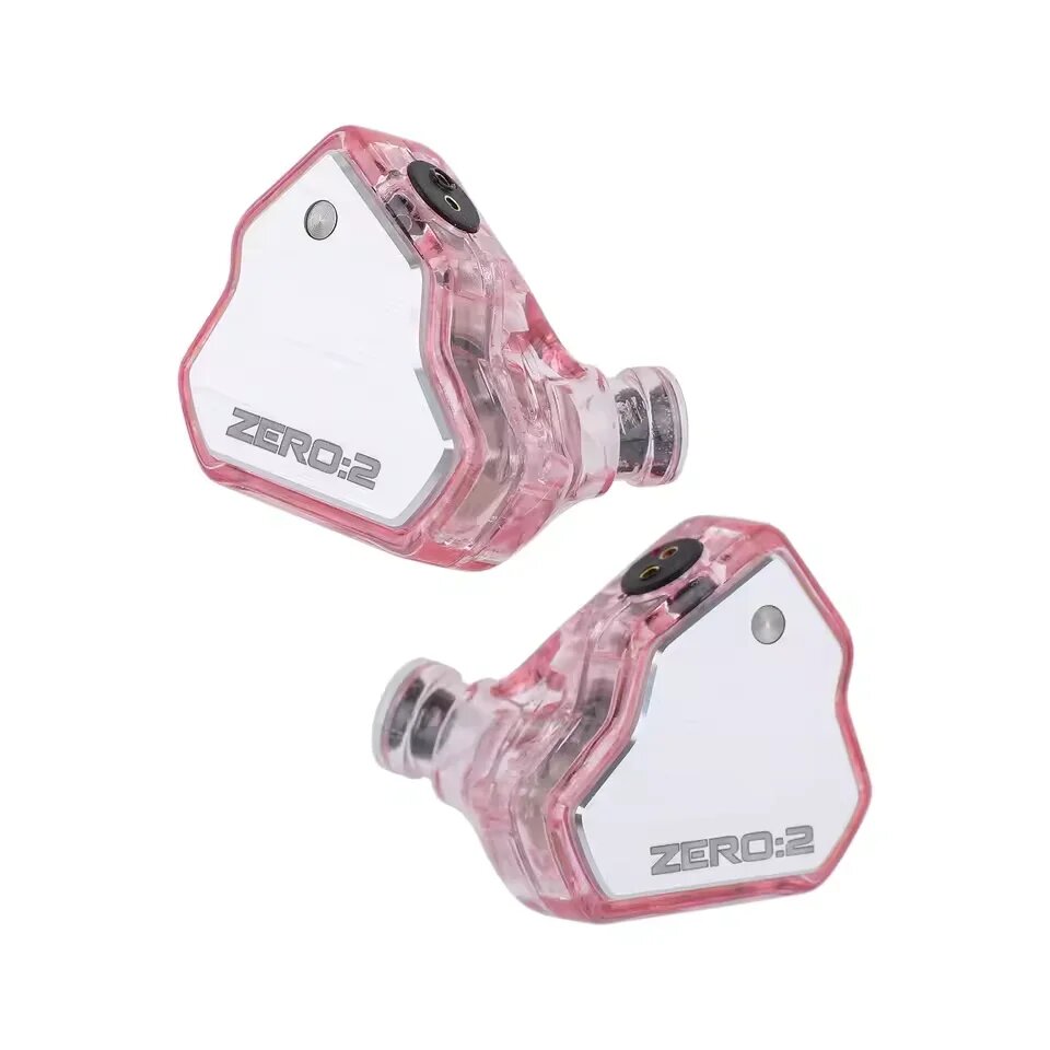 7Hz x Crinacle Zero 2 проводные внутриканальные наушники Pink 3.5mm Mic