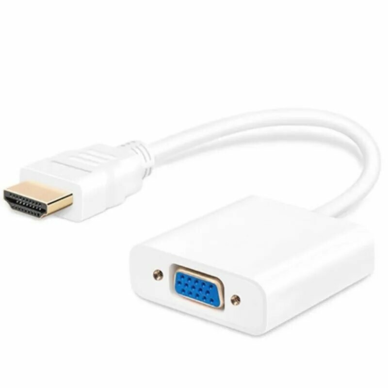 Видеокабель, белый