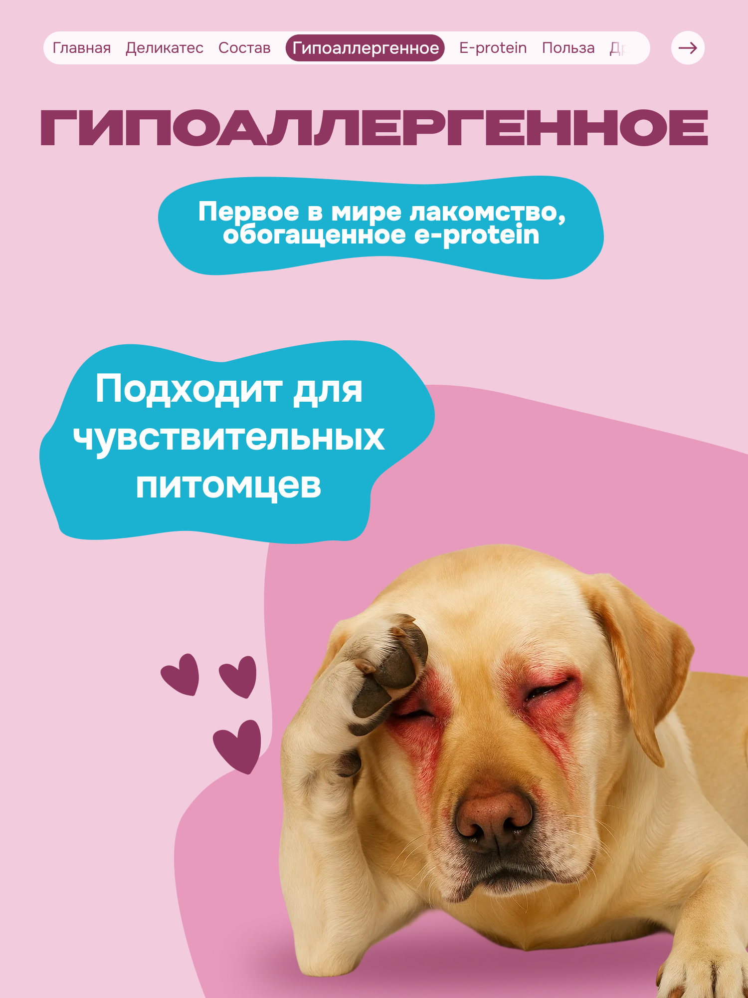 Лакомство для собак и щенков Cosmodog от Cosmopet "Сендвич с лососем" 250 г гипоаллергенное для дрессировки — фото 1