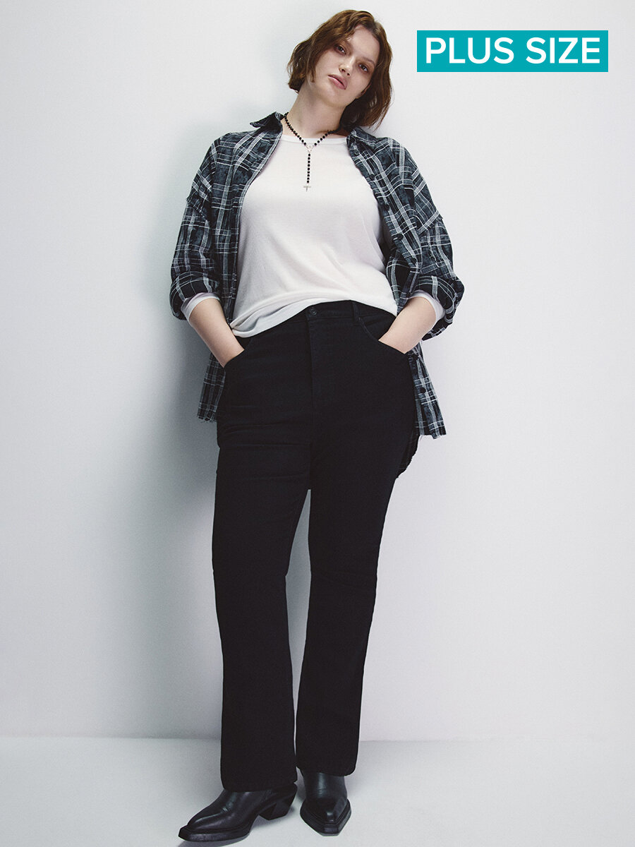 Джинсы клеш Women Rock 