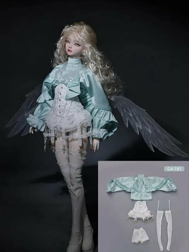 1/4 Bjd Одежда, Аксессуары для кукол-платьев В нескольких цветах