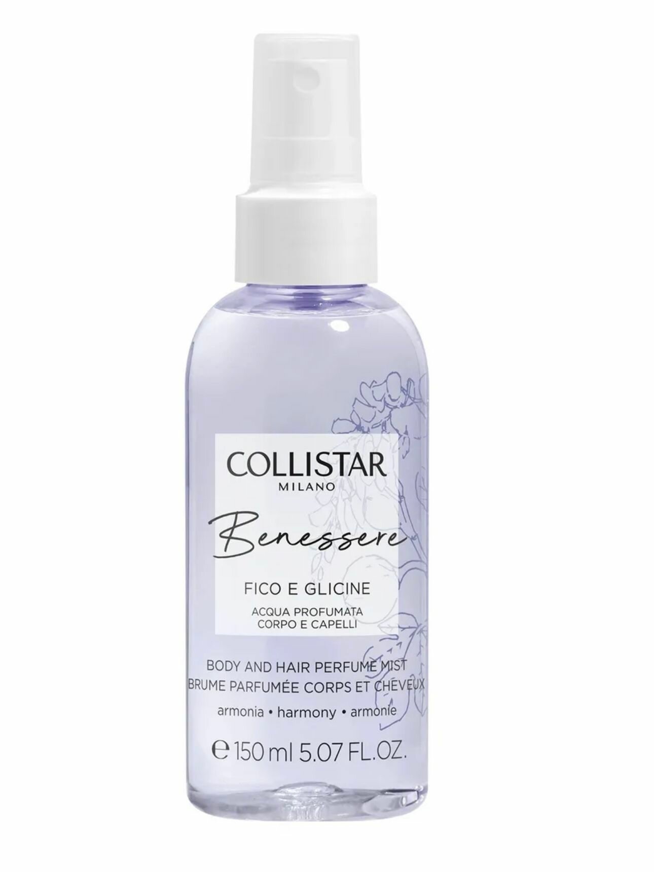 Cпрей для тела и волос Collistar "Benessere Fig and Glicine", 150 мл