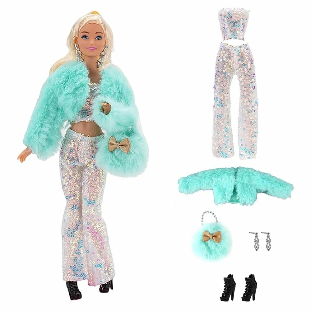 Одежда для кукол барби 29см 30см, Набор предметов одежды