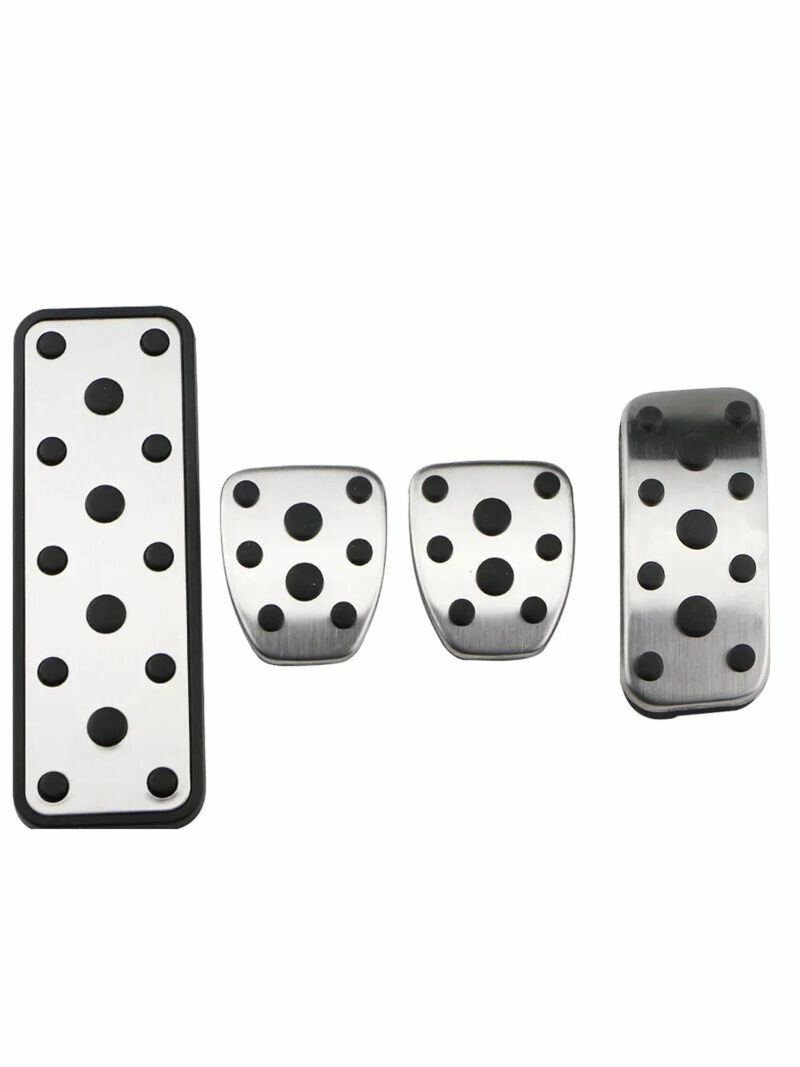 Комплект автомобильных педалей для Subaru Forester 2006-2018 XV 2012-2017 Impreza 2006-2015 Педали газа и тормоза, накладки для ног