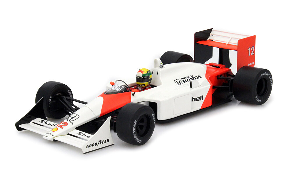 Модель коллекционная PREMIUM X Mclaren honda MP4/4 a.senna world champion 1988 #12