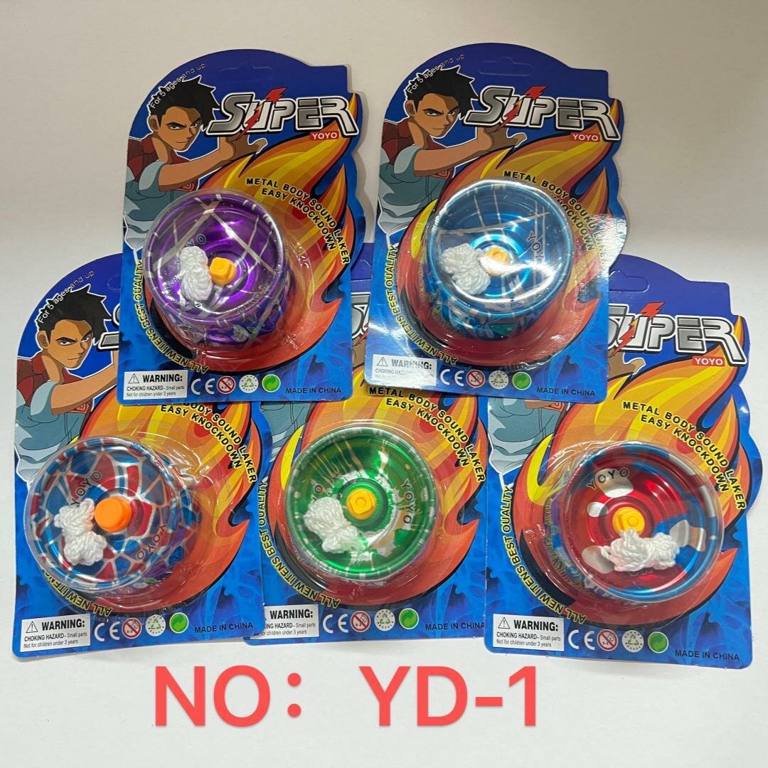 Детская йо-йо игрушка из сплава, автоматическая вращающаяся фантазийная йо-йо, подарок для учеников начальной школы, оптовая продажа