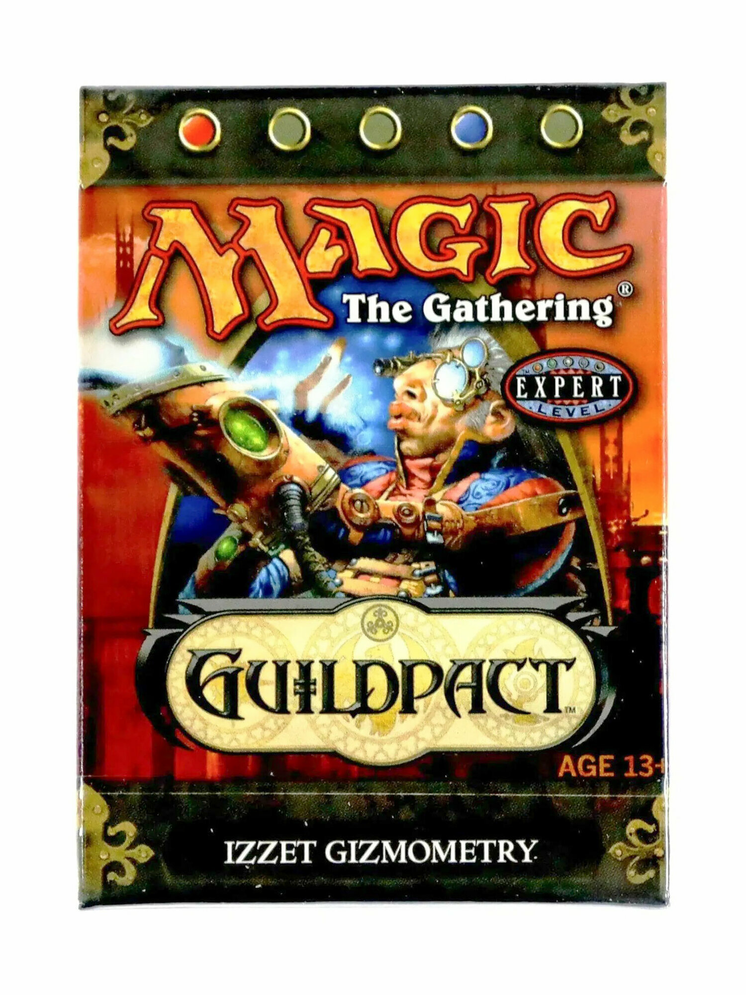 Magic The Gathering: Начальный набор MTG Izzet Gizmometry издания Guildpact на английском