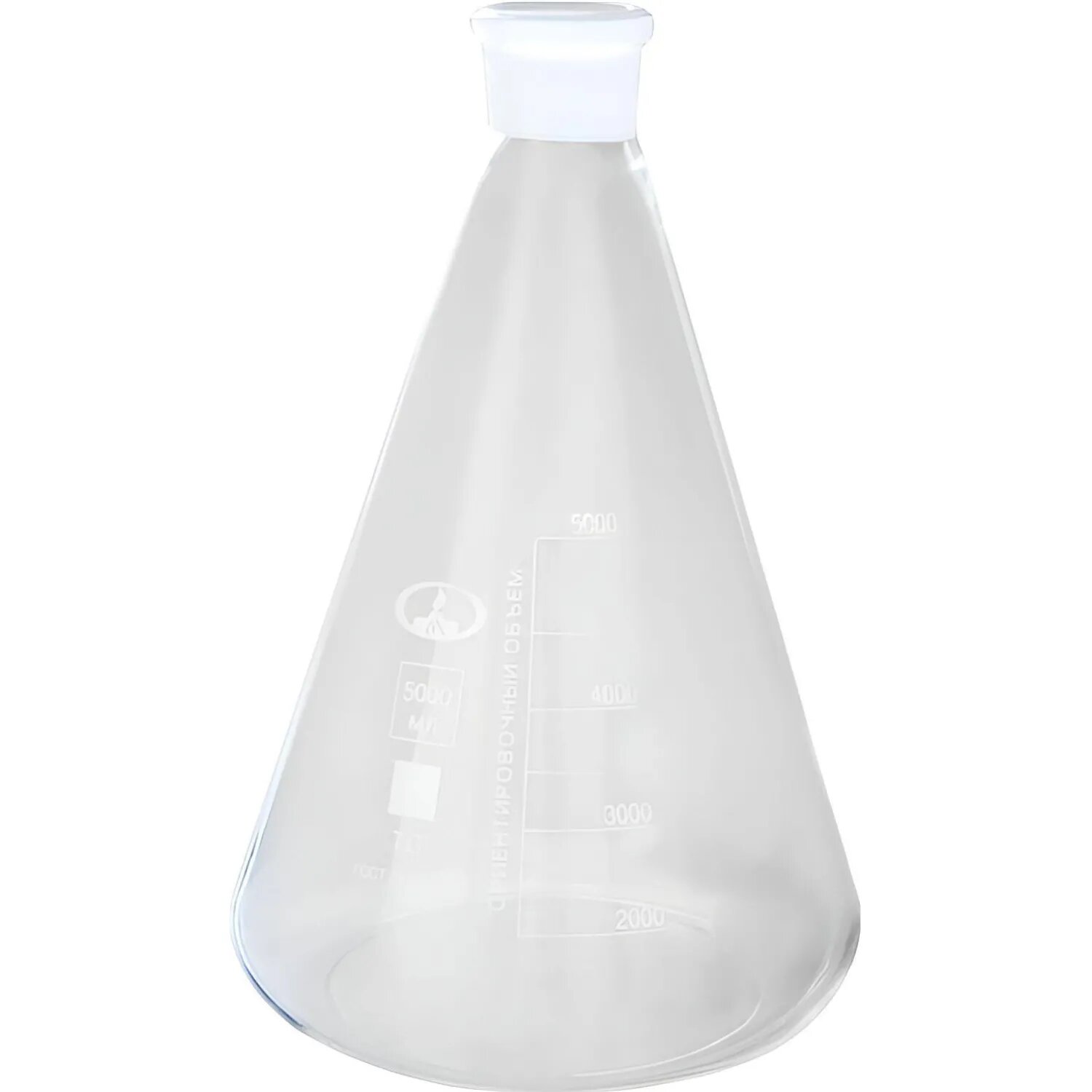 Колба коническая Кн-1-5000-45/40 с делен, с шлифом 10000822