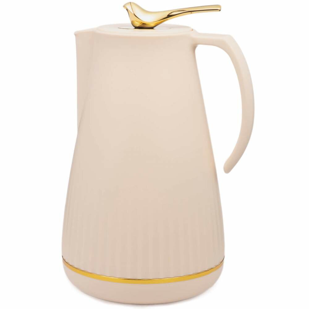 Термос 0.95л со стеклянной колбой, крышка с клапаном, 734-200