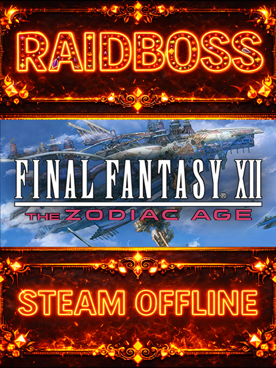 Final Fantasy XII THE ZODIAC AGE игра на аккаунте для ПК с OFF активацией для Steam (PC) РФ + СНГ